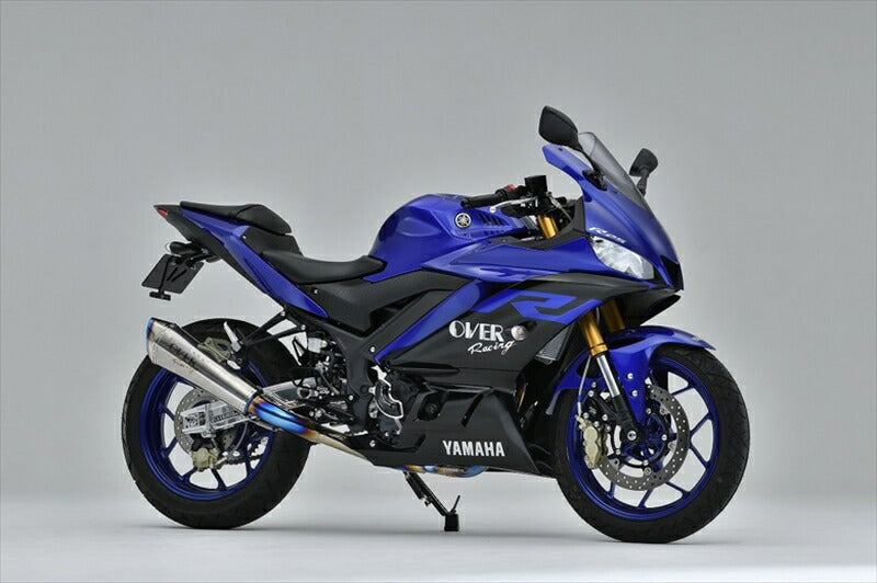 マフラー オーヴァーレーシング OVER TT-Formula RS＋PRO チタン 2-1 YZF-R25 19- 25-351-12 4 ...